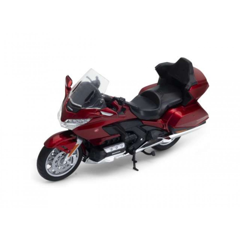 Machetă moto Welly [1:12] - Honda Goldwing - Red
